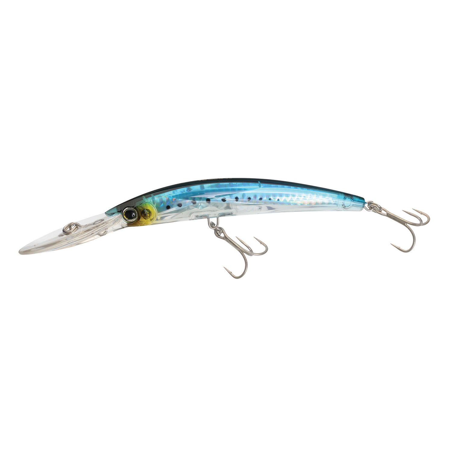 YO-ZURI Crystal 3D Minnow™ Deep Diver Rattle Fishing Lure, 6"