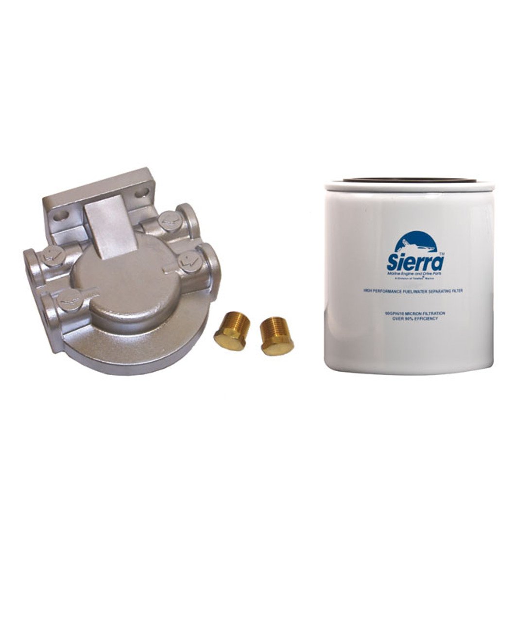 Sierra 18-7985-1 Fuel Filter/Water Separator Kit 3/8" SS