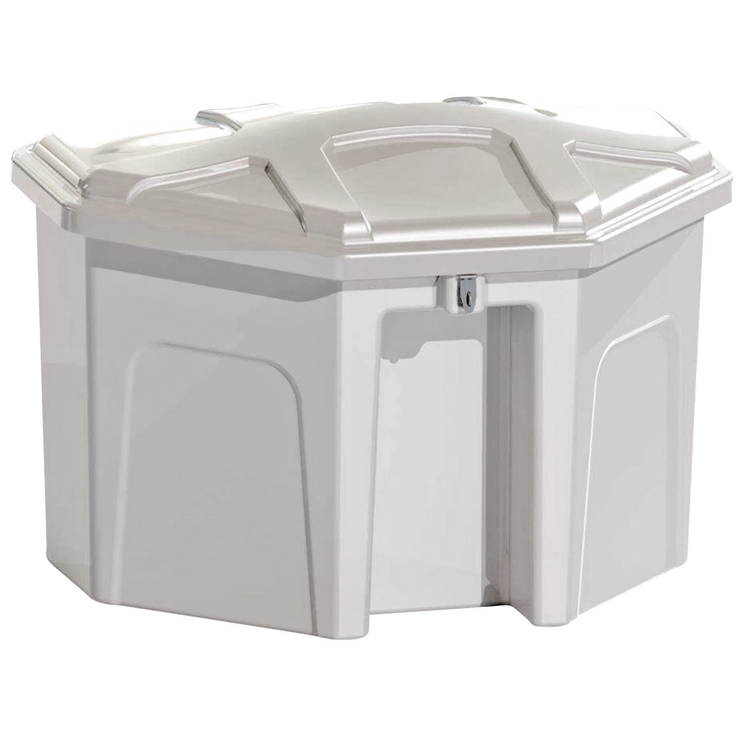 WEST MARINE Triangular Corner Style Polyethylene Dock Box