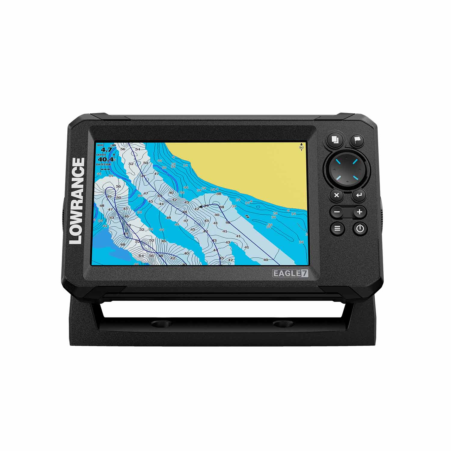 LOWRANCE Eagle 7 Fishfinder/Chartplotter Combo with TripleShot™ HD ...