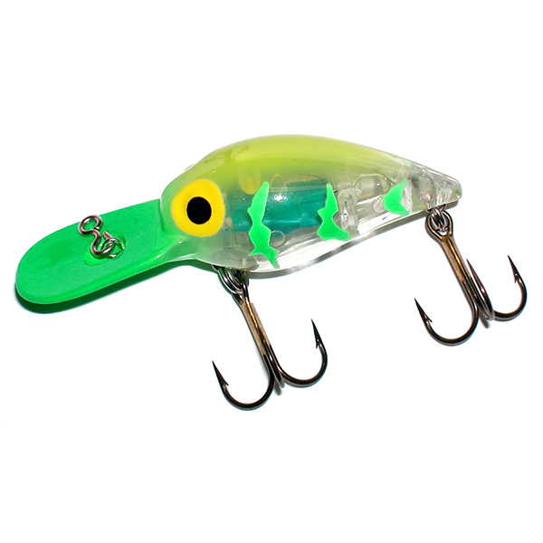 BRAD'S LURES Lighted Wiggler® Crankbait, 3"