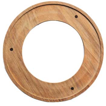 WHITECAP 4" Teak Ring
