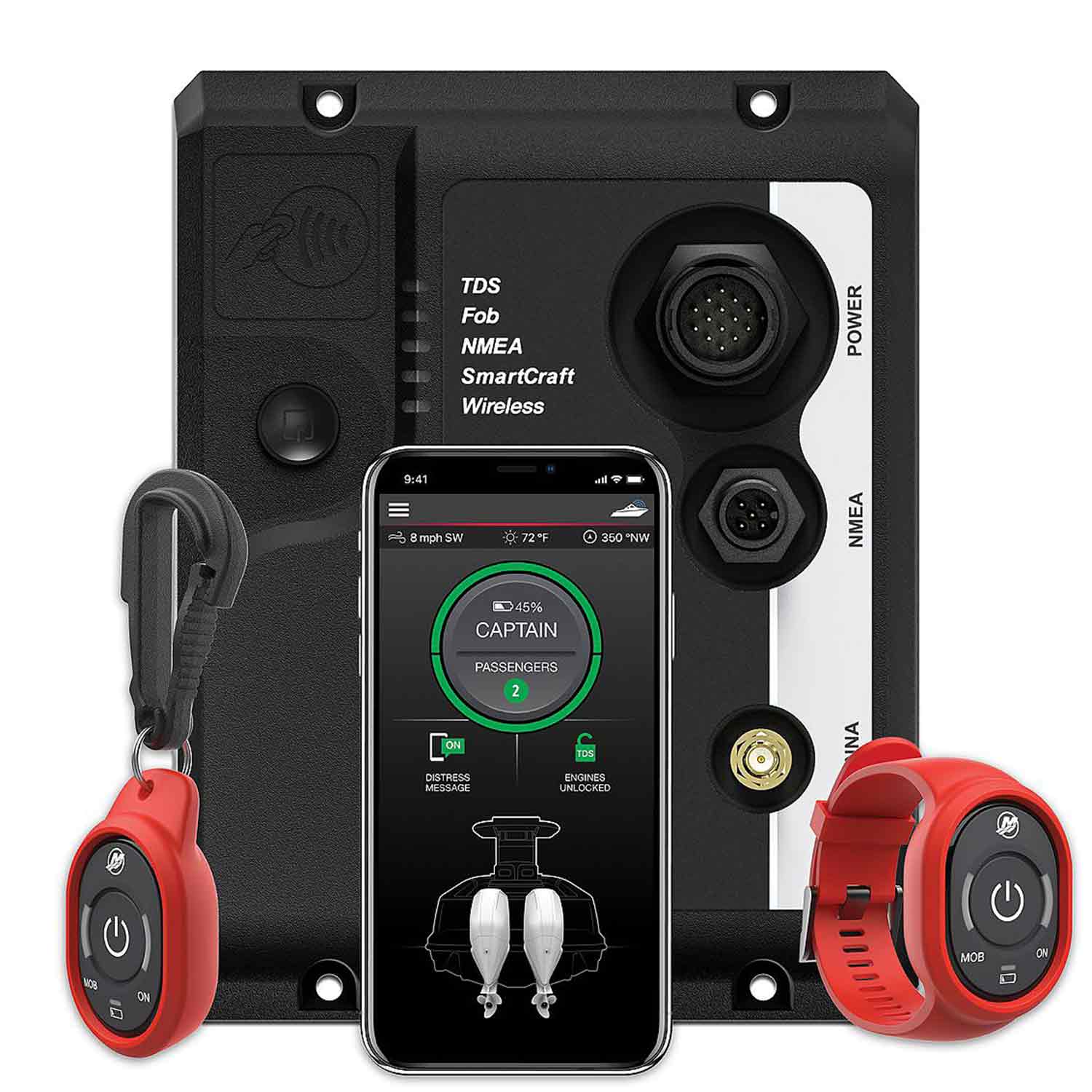 1st Mate Safety & Security System Kit – Mercury Dual