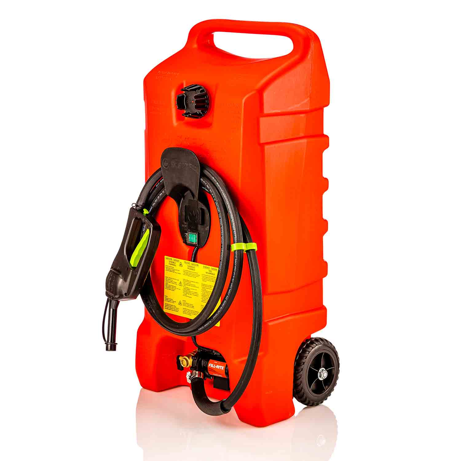 Scepter 14 Gal Powered Fuel Tank w/ Alligator Clip Cables