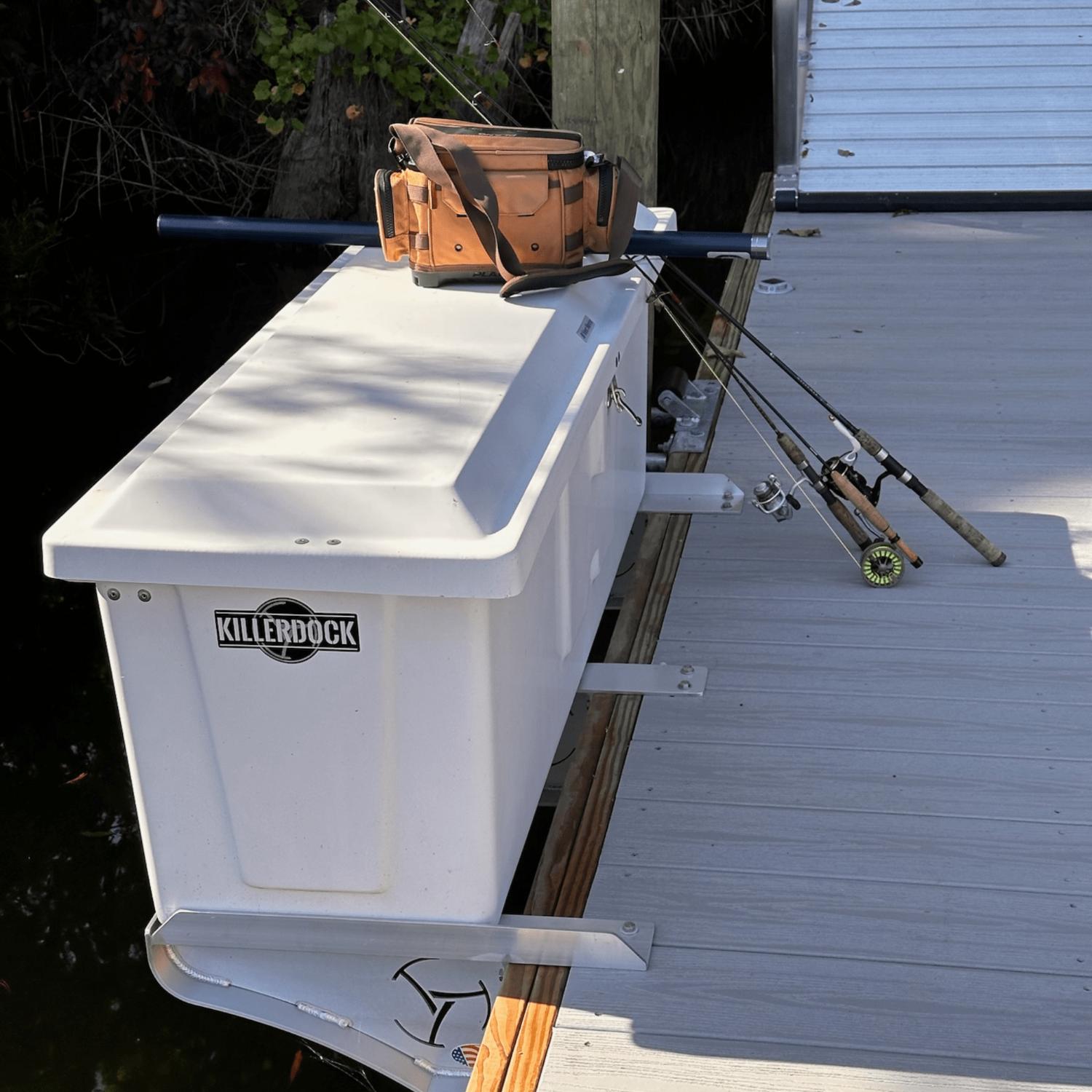 KILLERDOCK Dock Box Mounting Brackets for Dock Boxes Over 60"