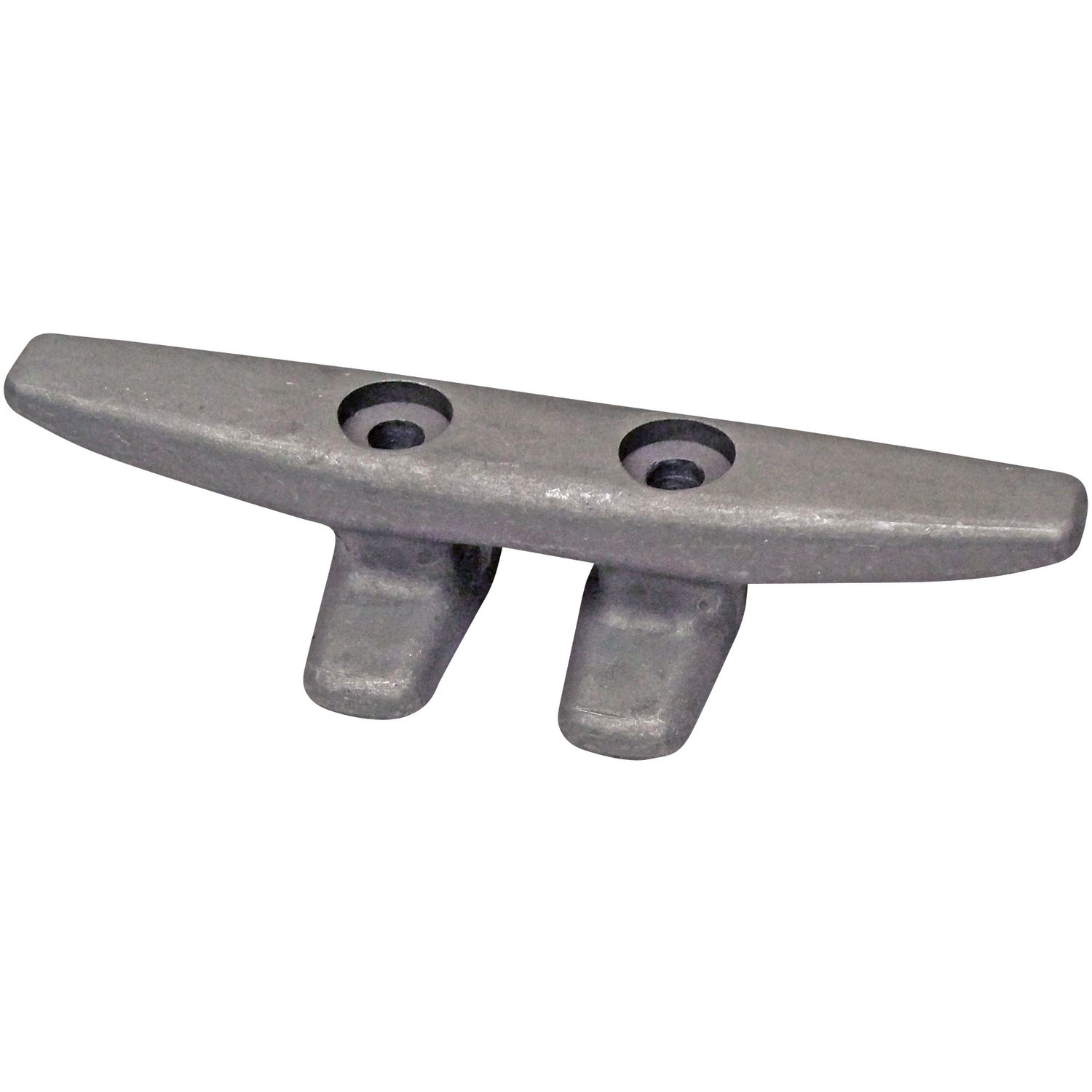 DOCK EDGE 10 1/2" Open Base Aluminum Cleat