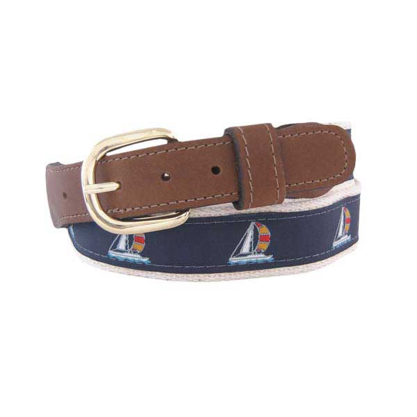 WEST MARINE Men's Sailboat Ribbon Belt