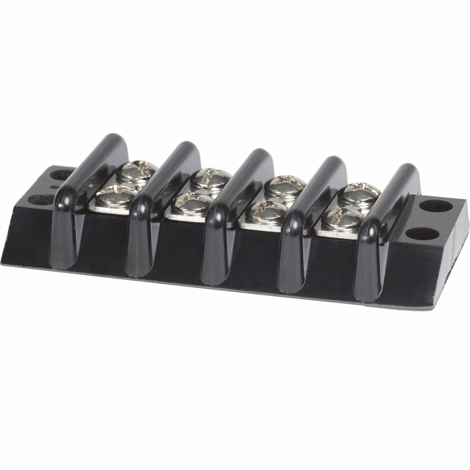 BLUE SEA SYSTEMS 4-Circuit Terminal Block, 65A AC/DC 600V