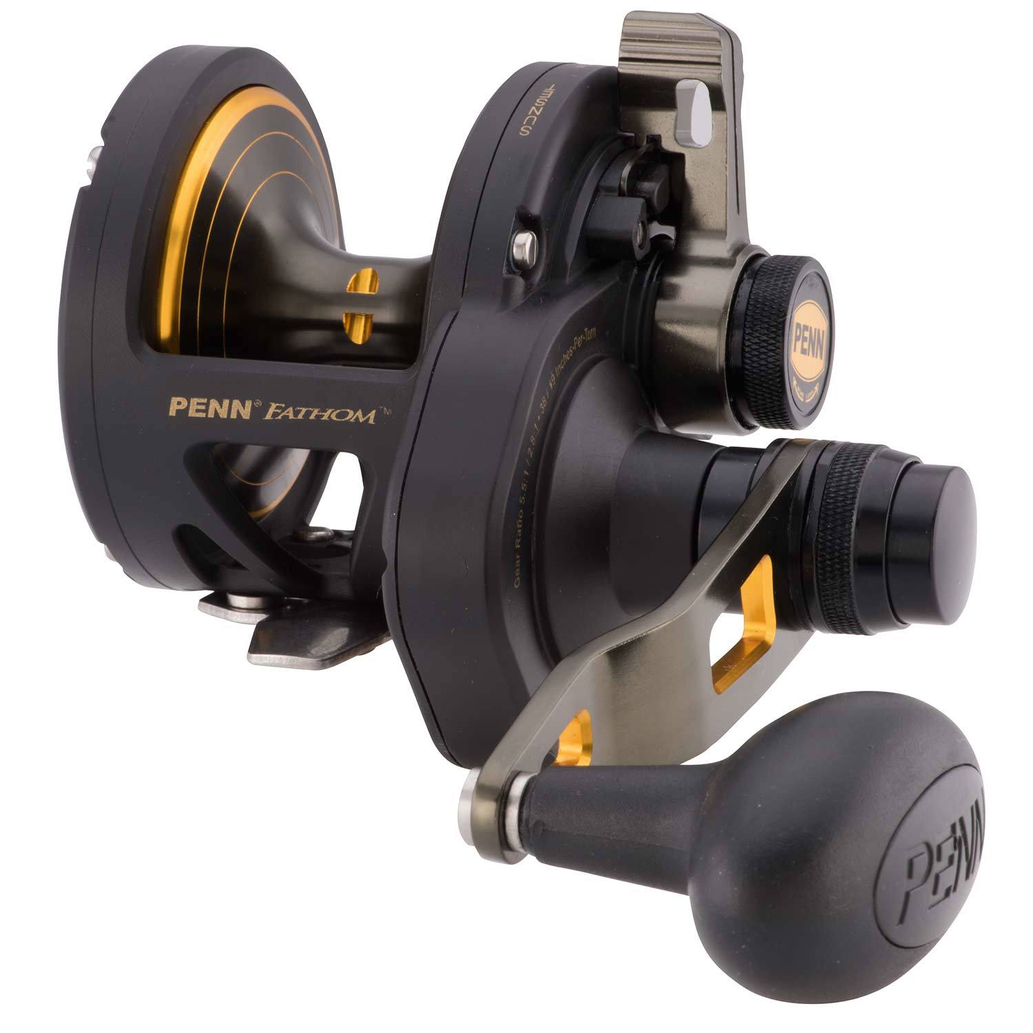 PENN Fathom® 25N Left-Hand 2-Speed Lever Drag Conventional Reel