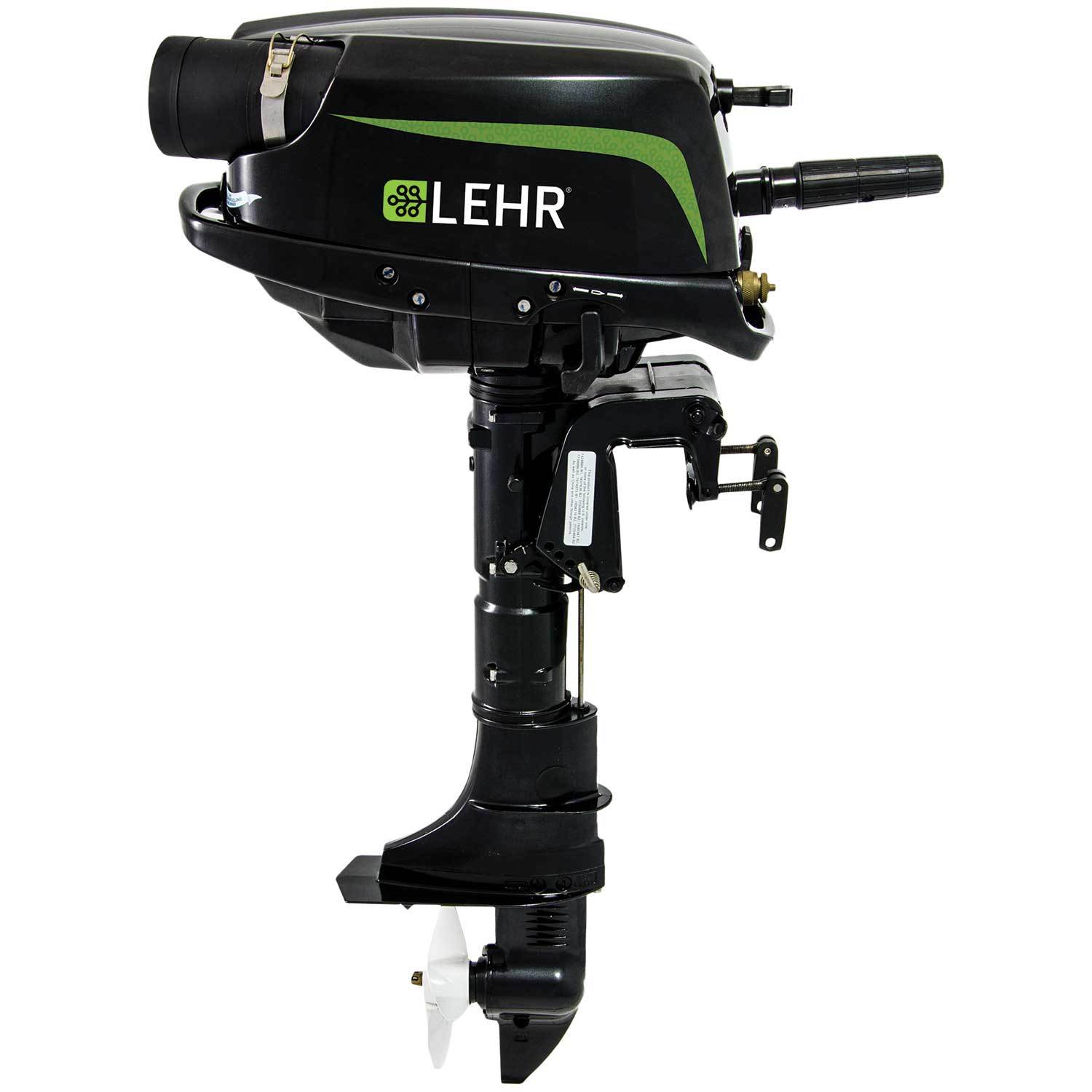 LEHR 5hp Propane Powered Outboard, Short Shaft