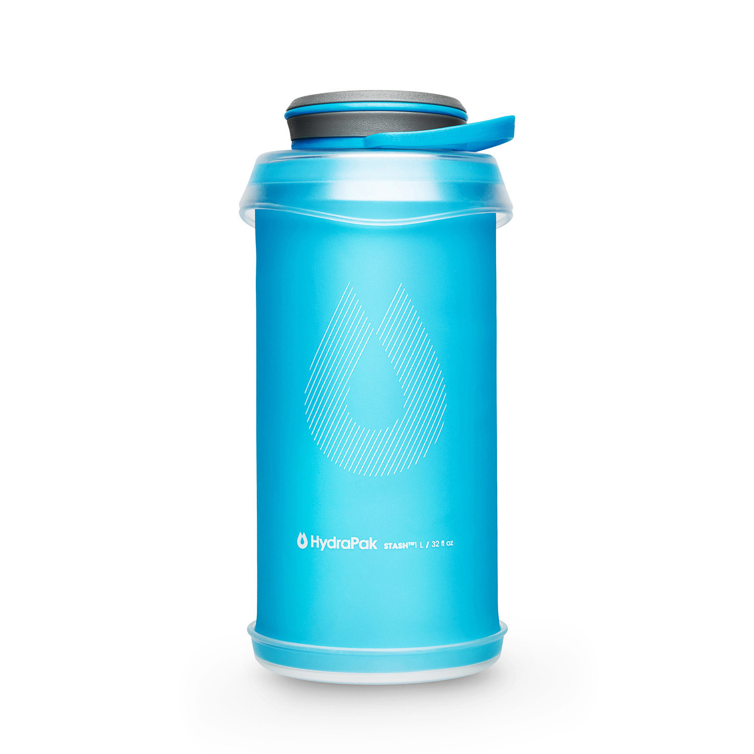 HYDRAPAK 1L Stash™ Collapsible Water Storage Bottle