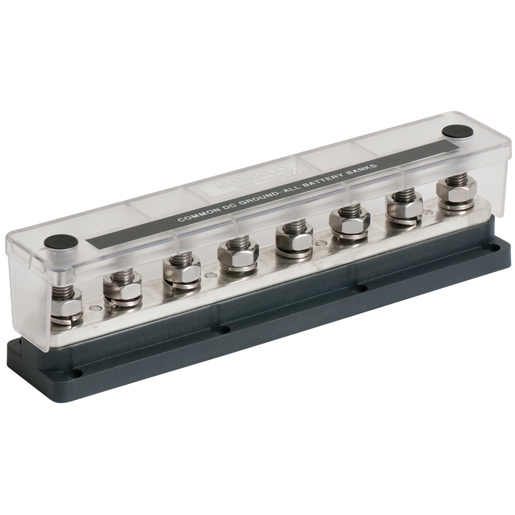 MARINCO 650A Pro Installer Heavy Duty Bus Bar, 8-Stud