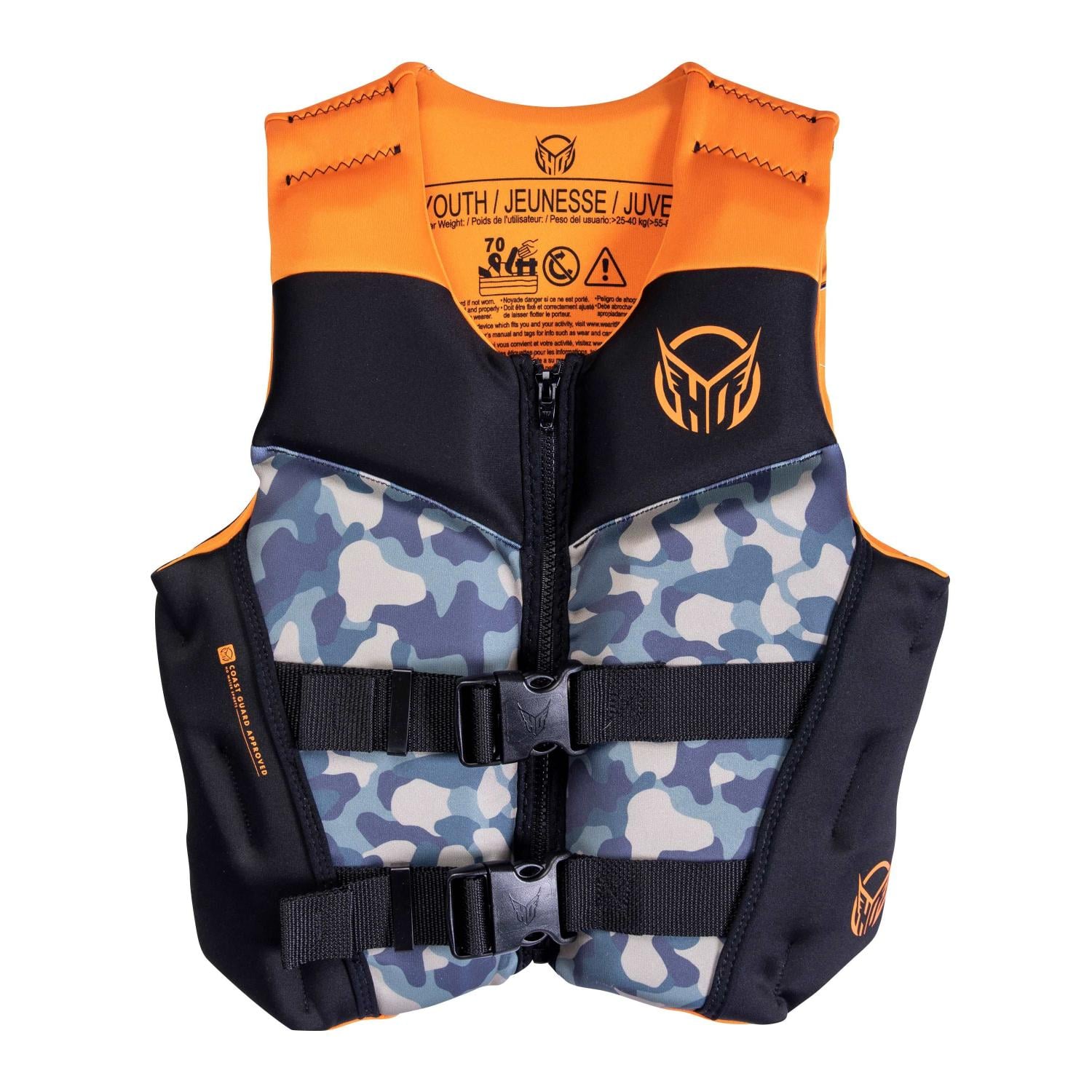 HO SPORTS Boys Youth Pursuit HRM Neo Life Vest