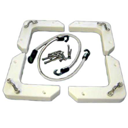 Deep Blue Cooler Mount Chocks & Tie-Down Kit