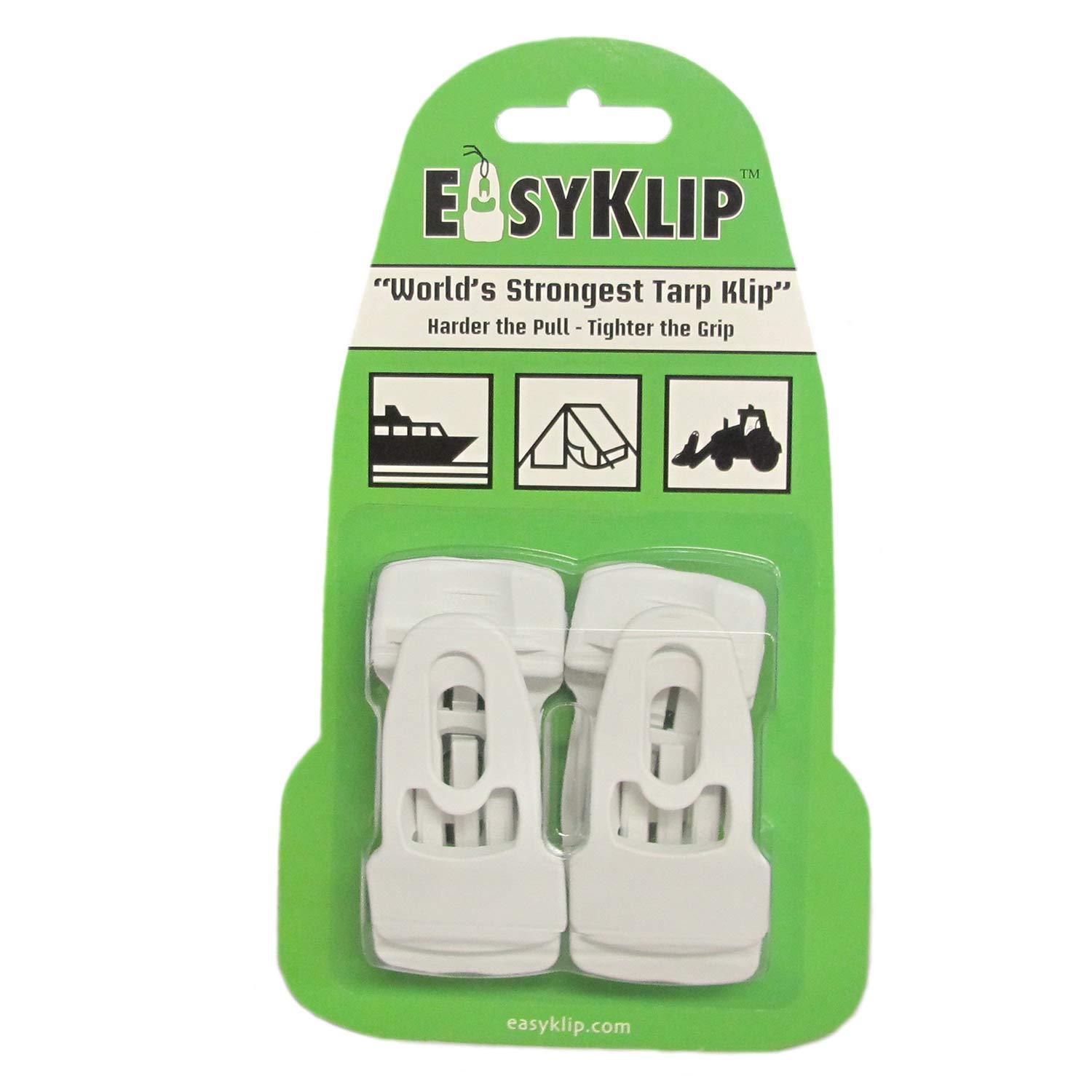DR. SHRINK Easy Klips Shrink Wrap Tie Down Clip, 4-Pack