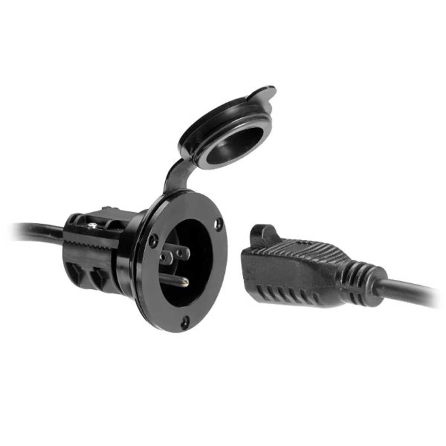MINN KOTA AC Power Port-Black / MKR-21