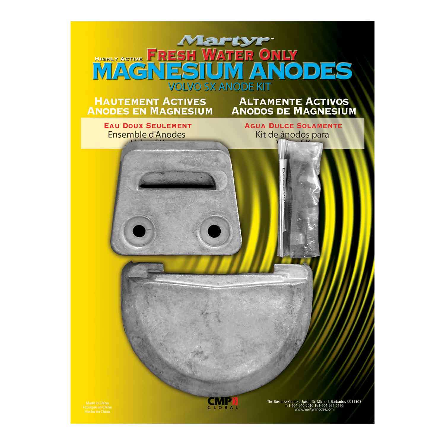 MARTYR Magnesium Outdrive Anode - Volvo CMSXKITM