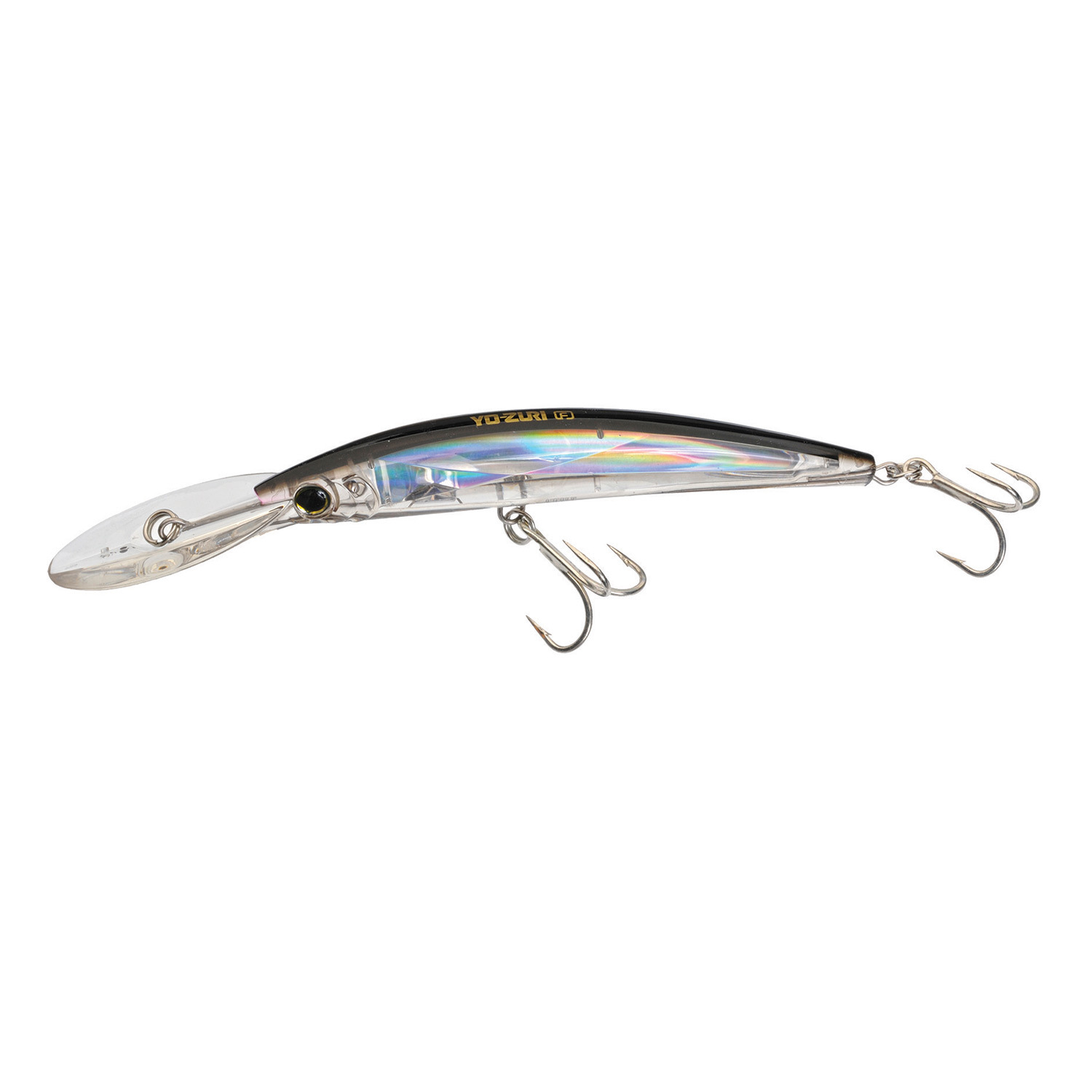 YO-ZURI Crystal 3D Minnow™ Deep Diver Rattle Fishing Lure, 5 1/4"