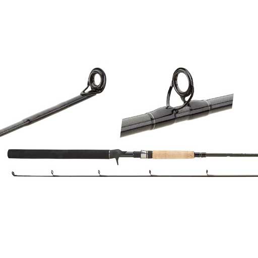 SHIMANO Clarius Conventional Trolling Rod, Med, Fast, 15-40 Yd/Tst ...