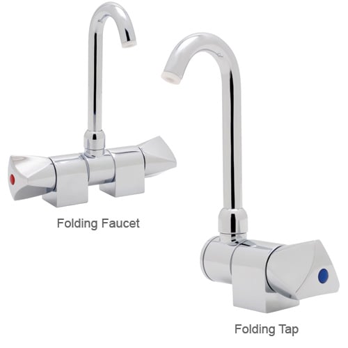 AMBASSADOR MARINE Elite Folding Tap, 7-3/8"H x 2"W x 5"L