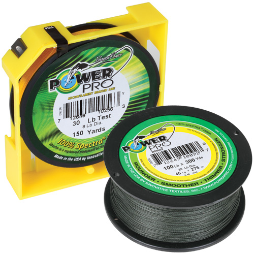 POWER PRO Braided Fishing Line, 10lb, 500yds, Green