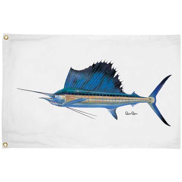 TAYLOR MADE Carey Chen Offshore Fish Flags, Sailfish