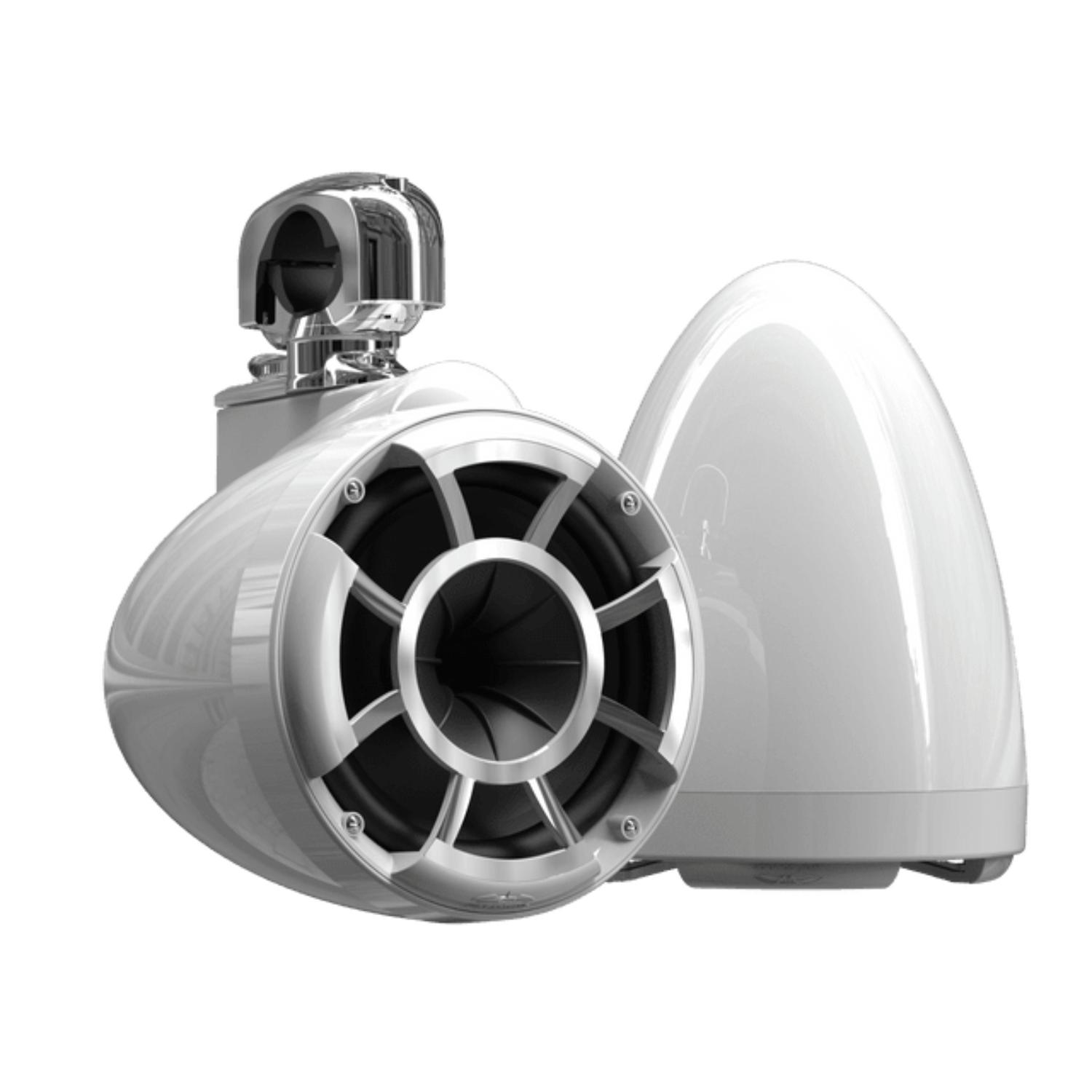 WET SOUNDS Wet Sounds REV 8 White V2 Revolution Series 8" Marine Tower ...
