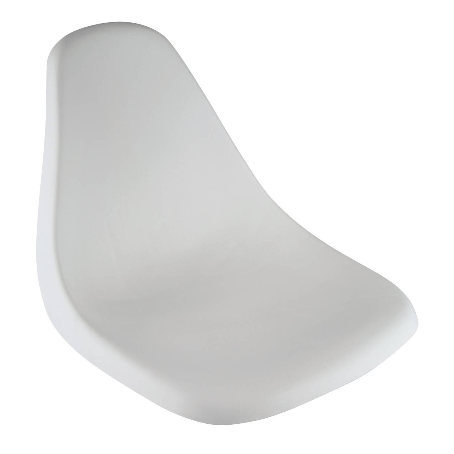 WISE SEATING Wise 8WD140LS-710 Plastic Bucket Style Seat, White
