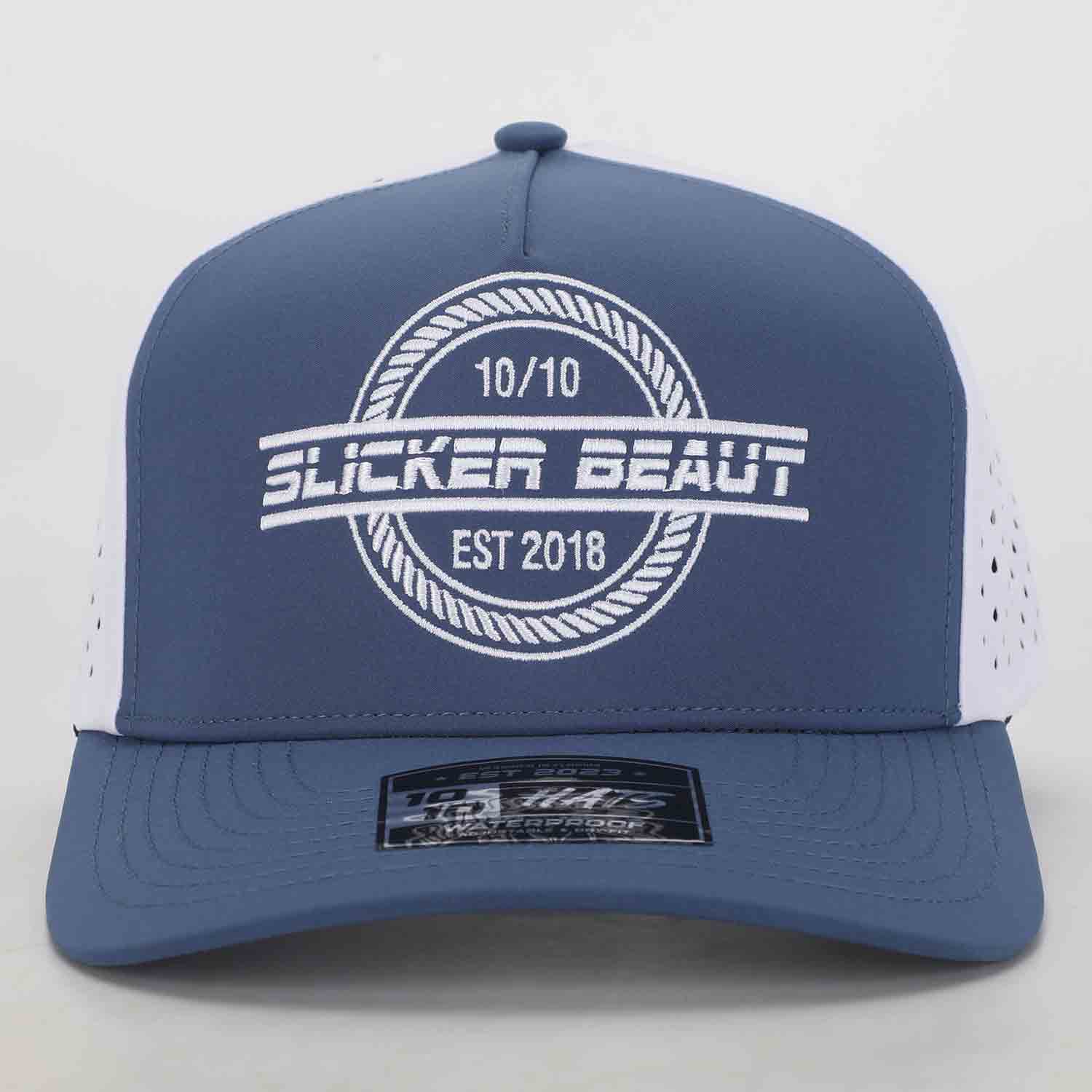 10/10 SLICKER BEAUT Men's Slicker Emblem Baseball Cap