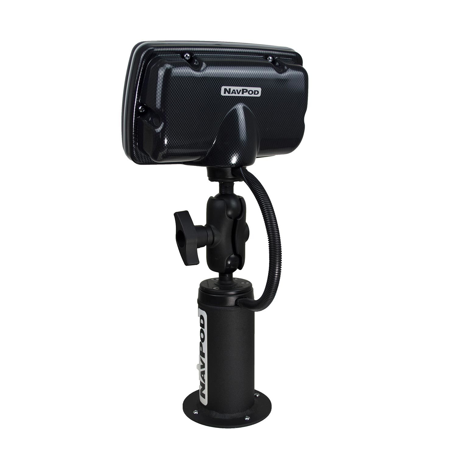 NAVPOD PedestalPod with RAM Mount Pre-Cut for Lowrance HOOK-9 ...