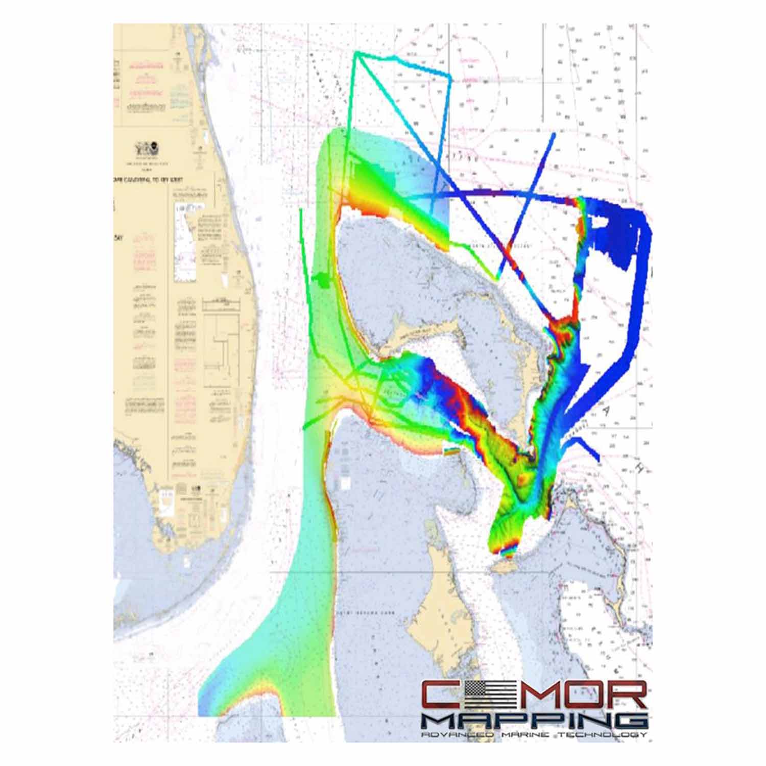 CMOR MAPPING BAHA001R - Bahamas Electronic Chart, for Raymarine