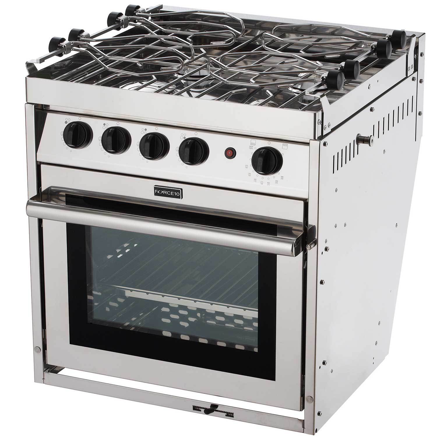 FORCE 10 Four-Burner Gourmet Galley Gimbaled Propane Ranges