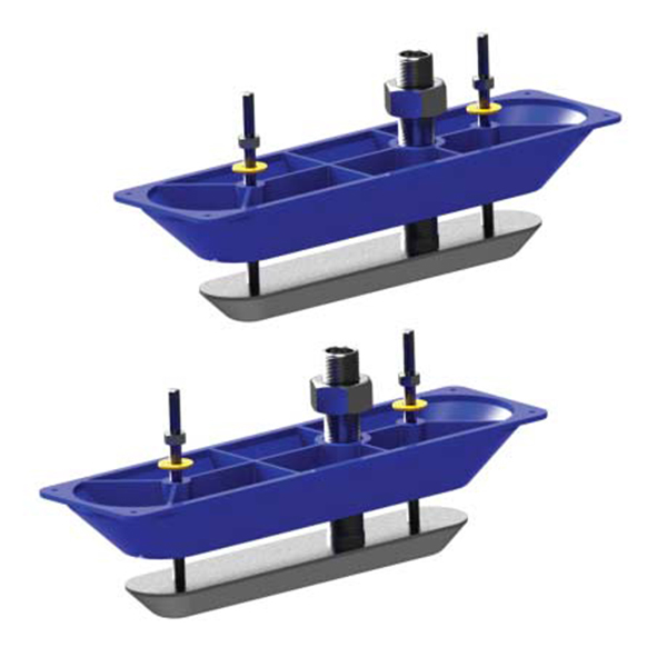 Simrad StructureScan 3D Dual Thru‑Hull Transducers