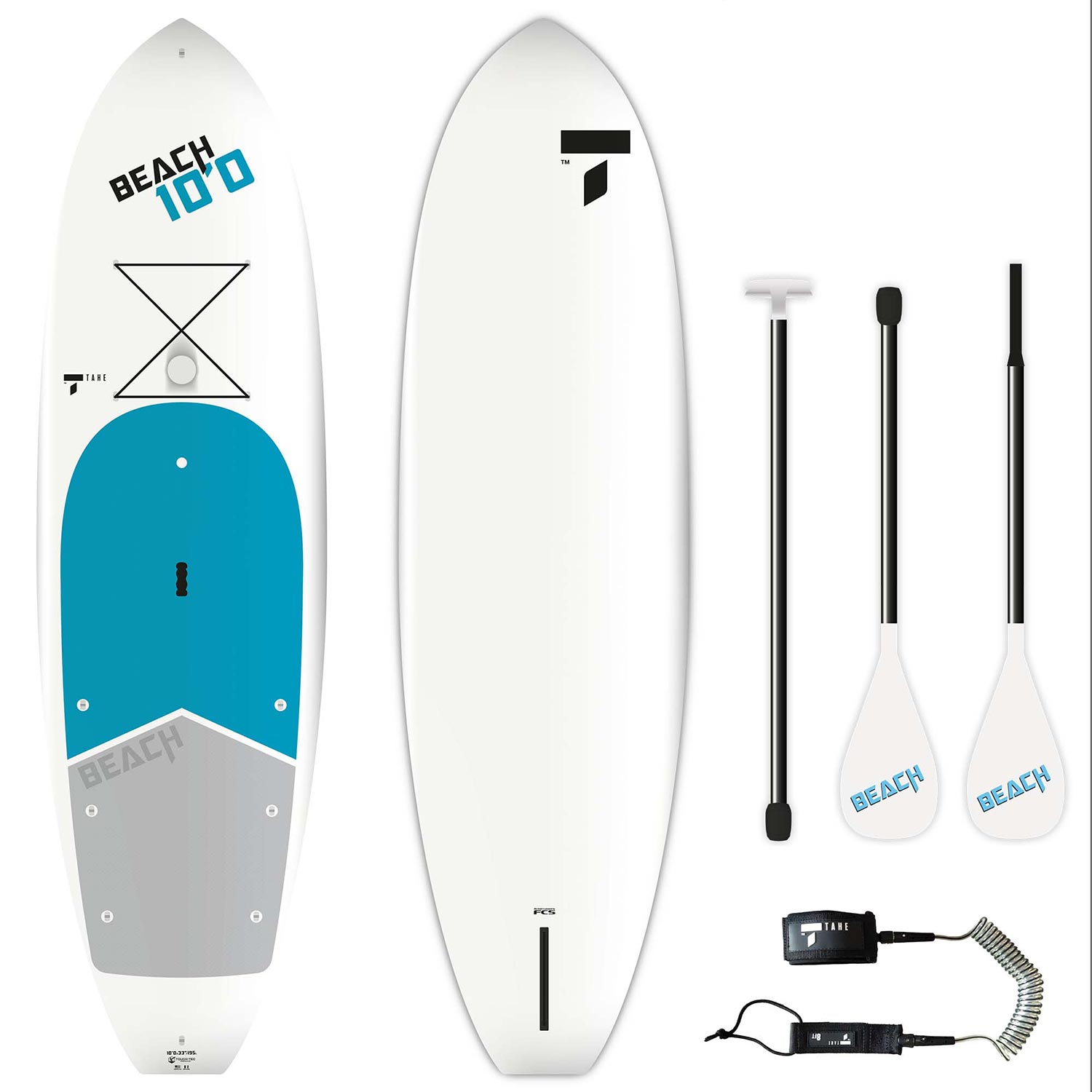 10' BEACH Cross Tough-Tec Stand-Up Paddleboard Package | West Marine