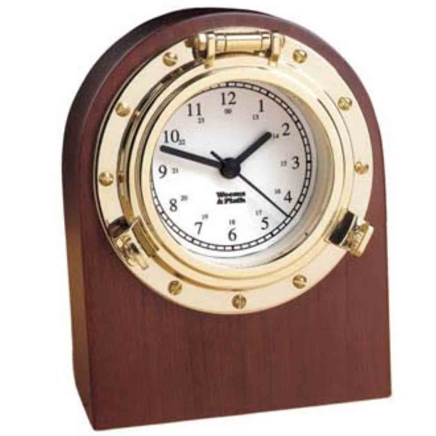WEEMS & PLATH Porthole Desk Clock