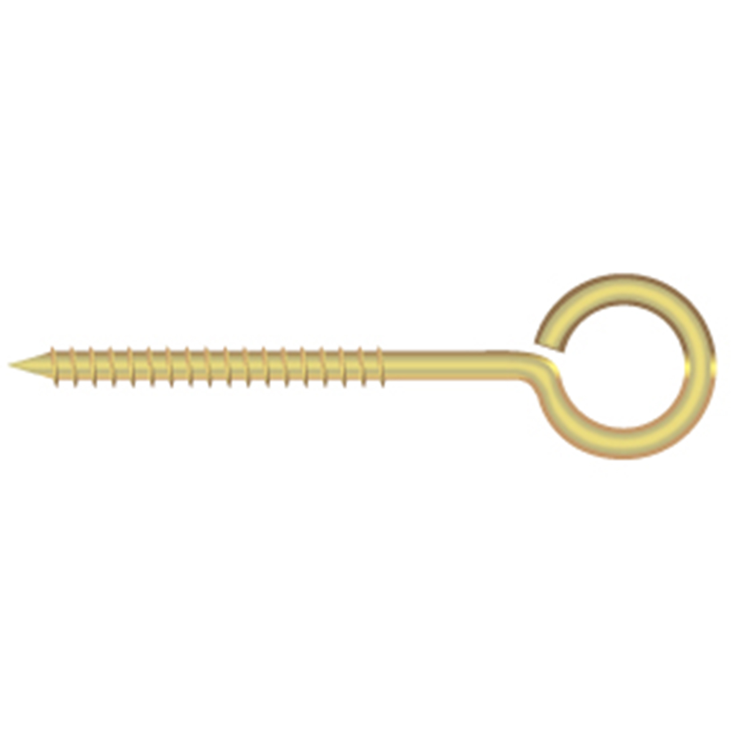FASCO FASTENER Brass Screw Eyes