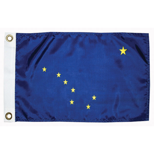Taylor Made Alaska State Flag 12 x 18 in