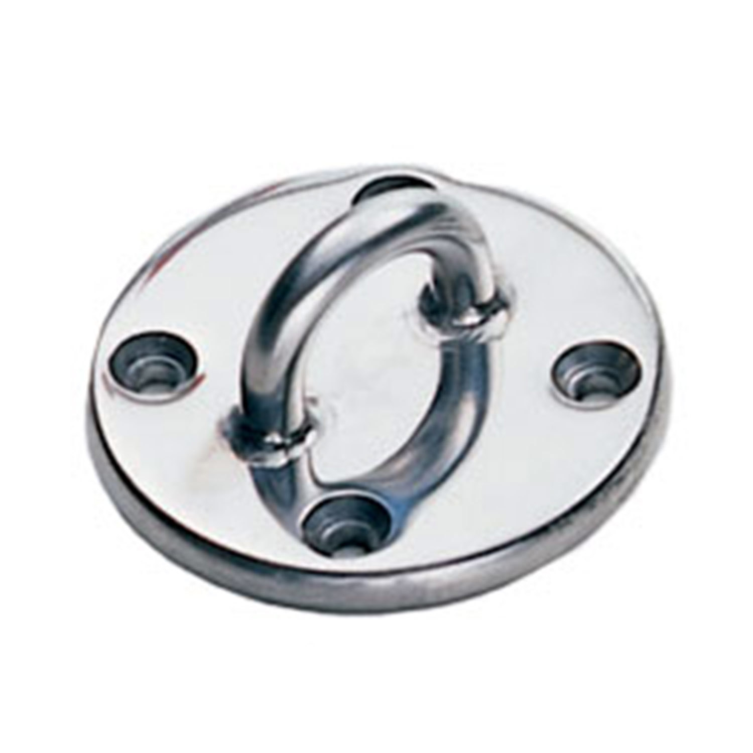 SCHAEFER 3" Heavy-Duty Round-Base Padeye with 1/2" Bail