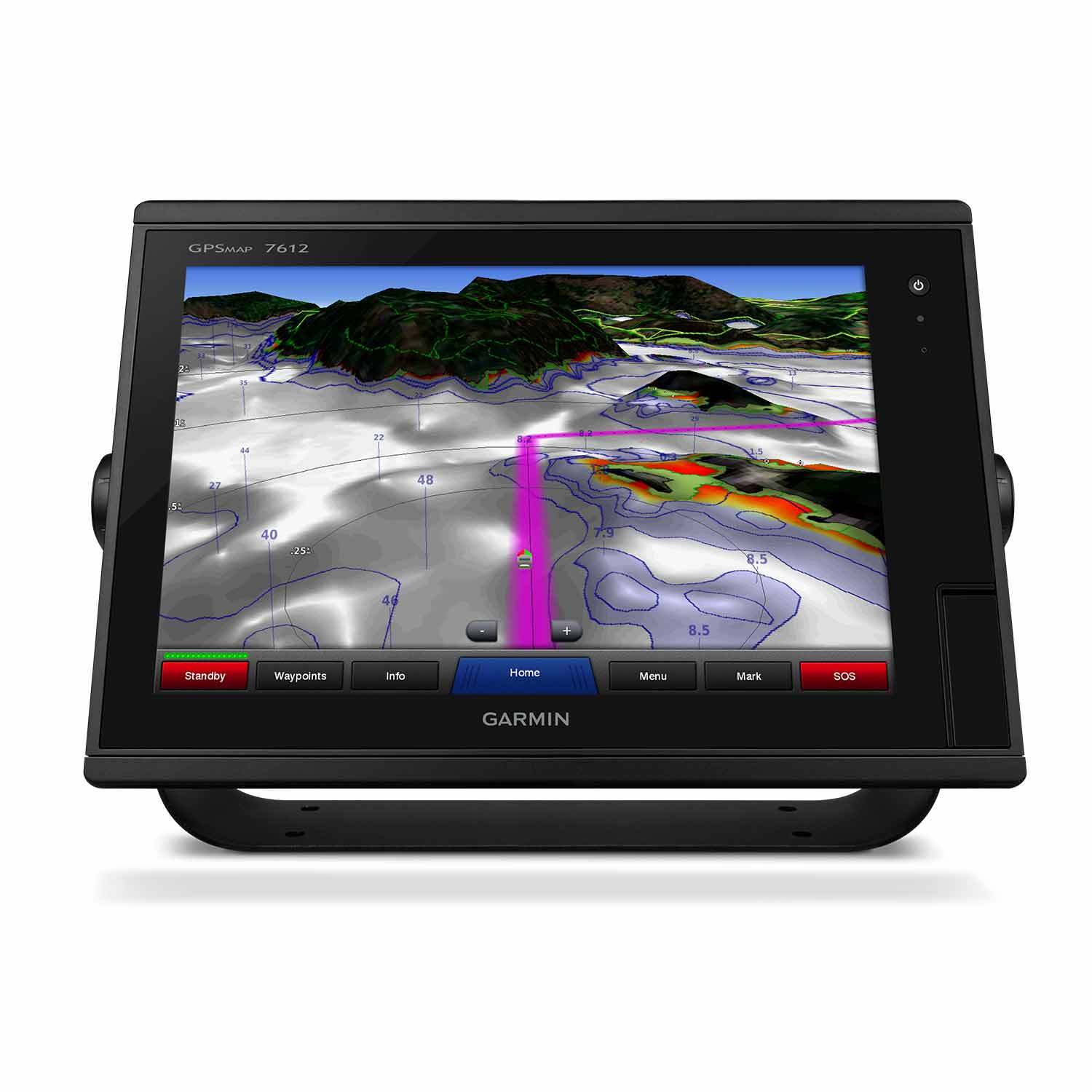 GARMIN GPSMAP 7612 Chartplotter with U.S. BlueChart g2 and LakeVu HD ...