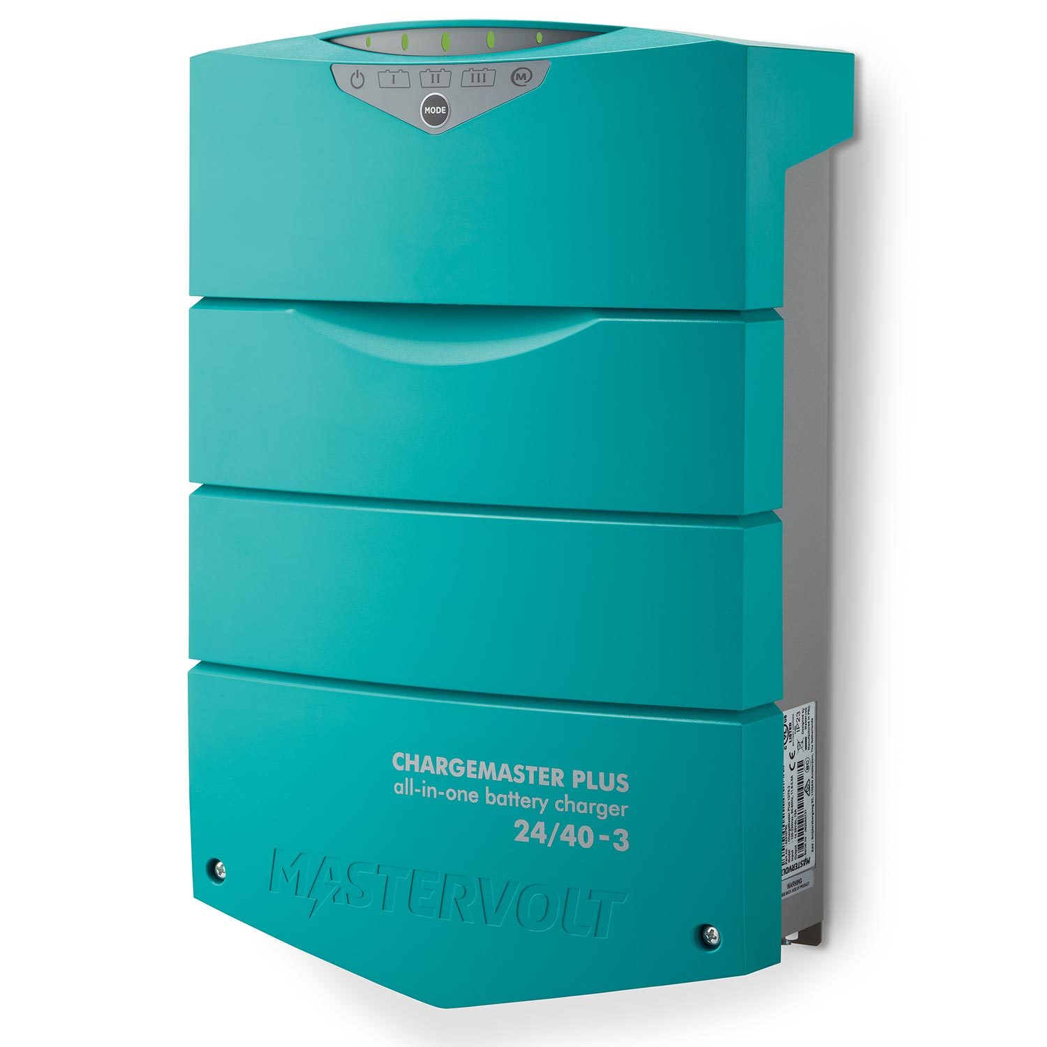 MASTERVOLT ChargeMaster Plus Battery Charger, 24V, 40 Amp, 3 Banks