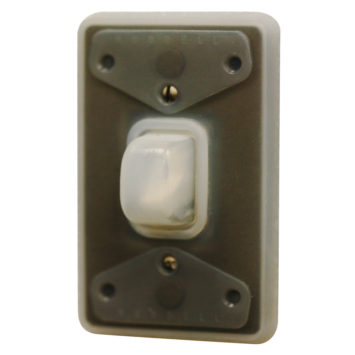 HUBBELL Hubbell Marine Weatherproof Tog Cover, 1-Gang, Clear