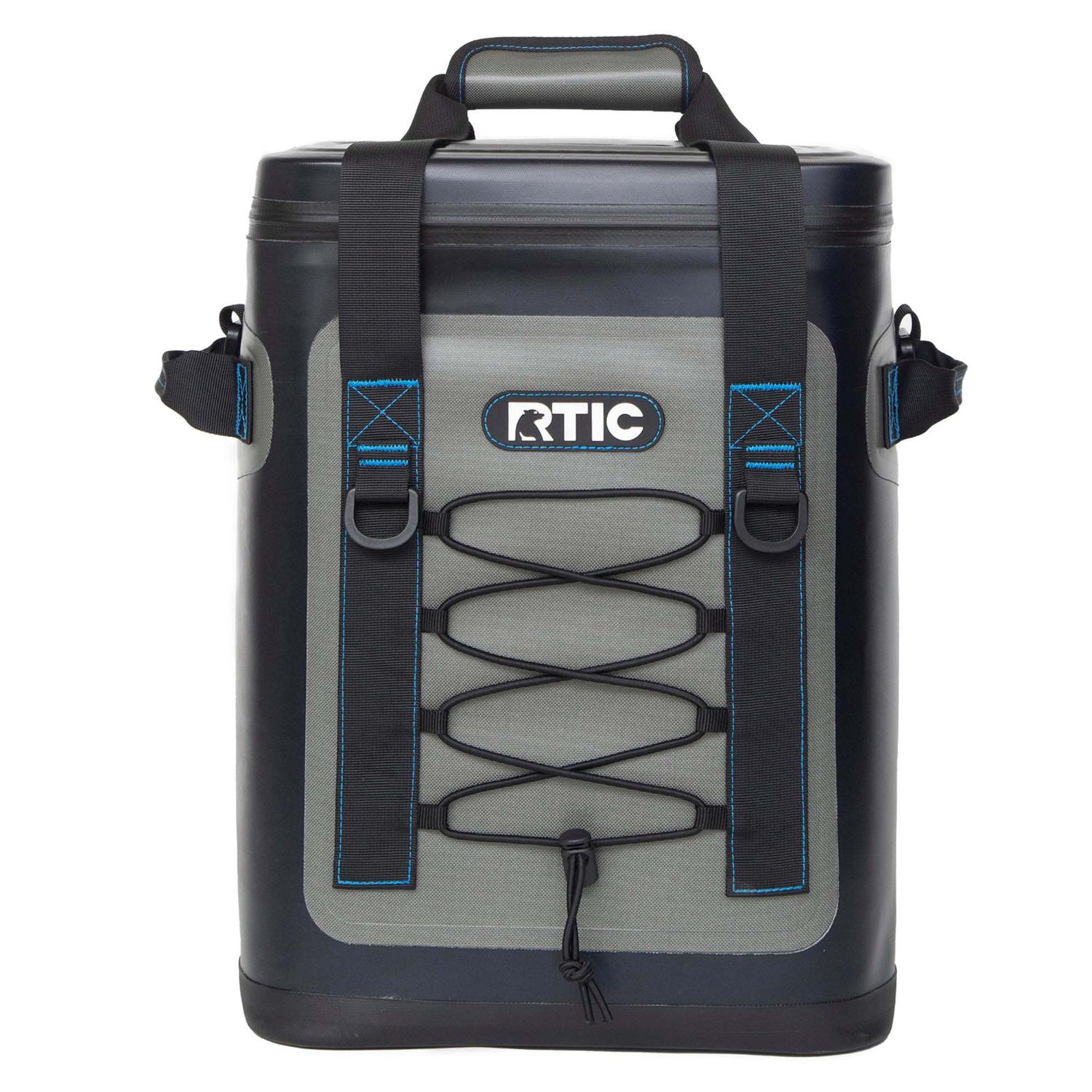 RTIC OUTDOORS RTIC 24 Can Backpack Cooler, Blue/Grey