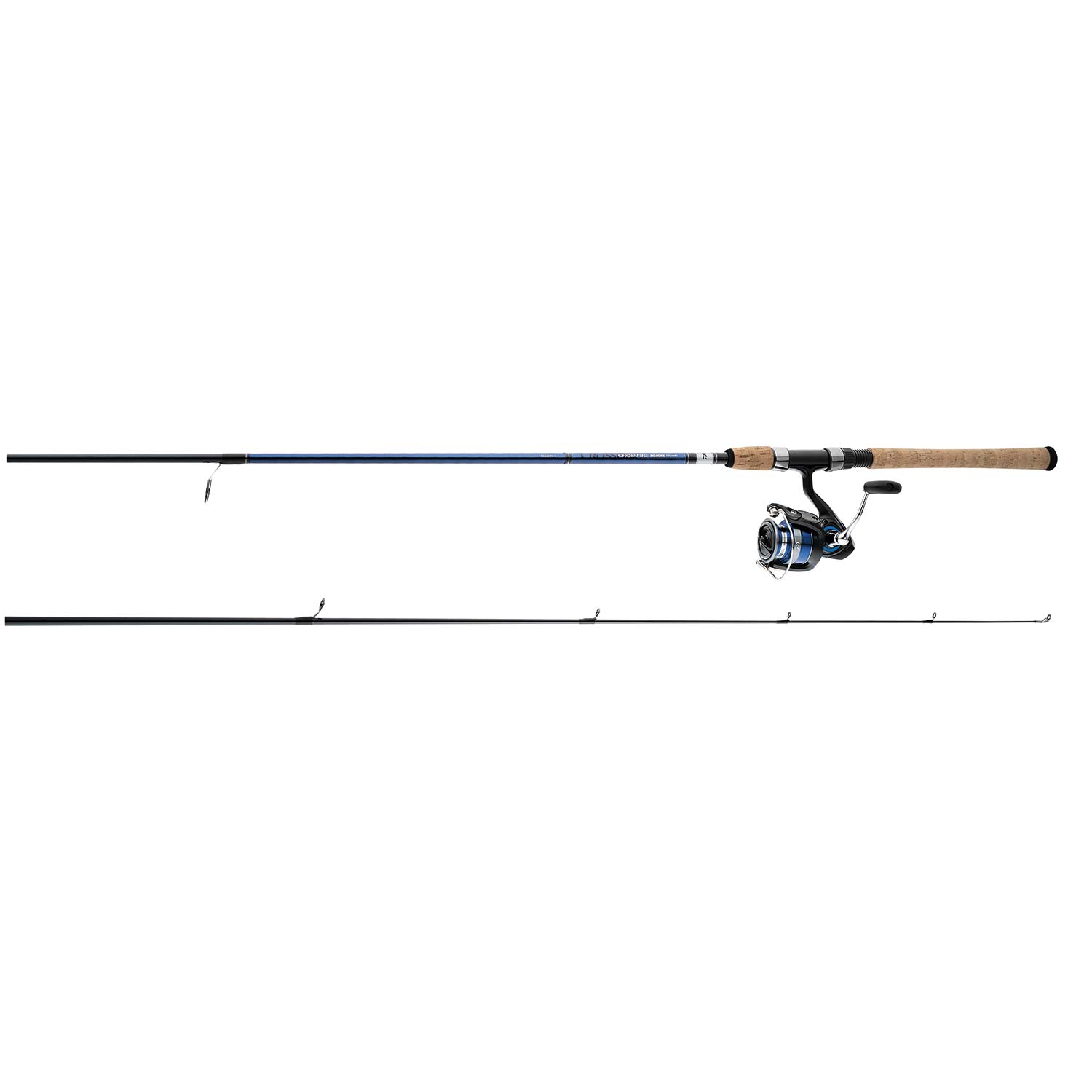 DAIWA 7' Crossfire Inshore Spinning Combo, Medium Power