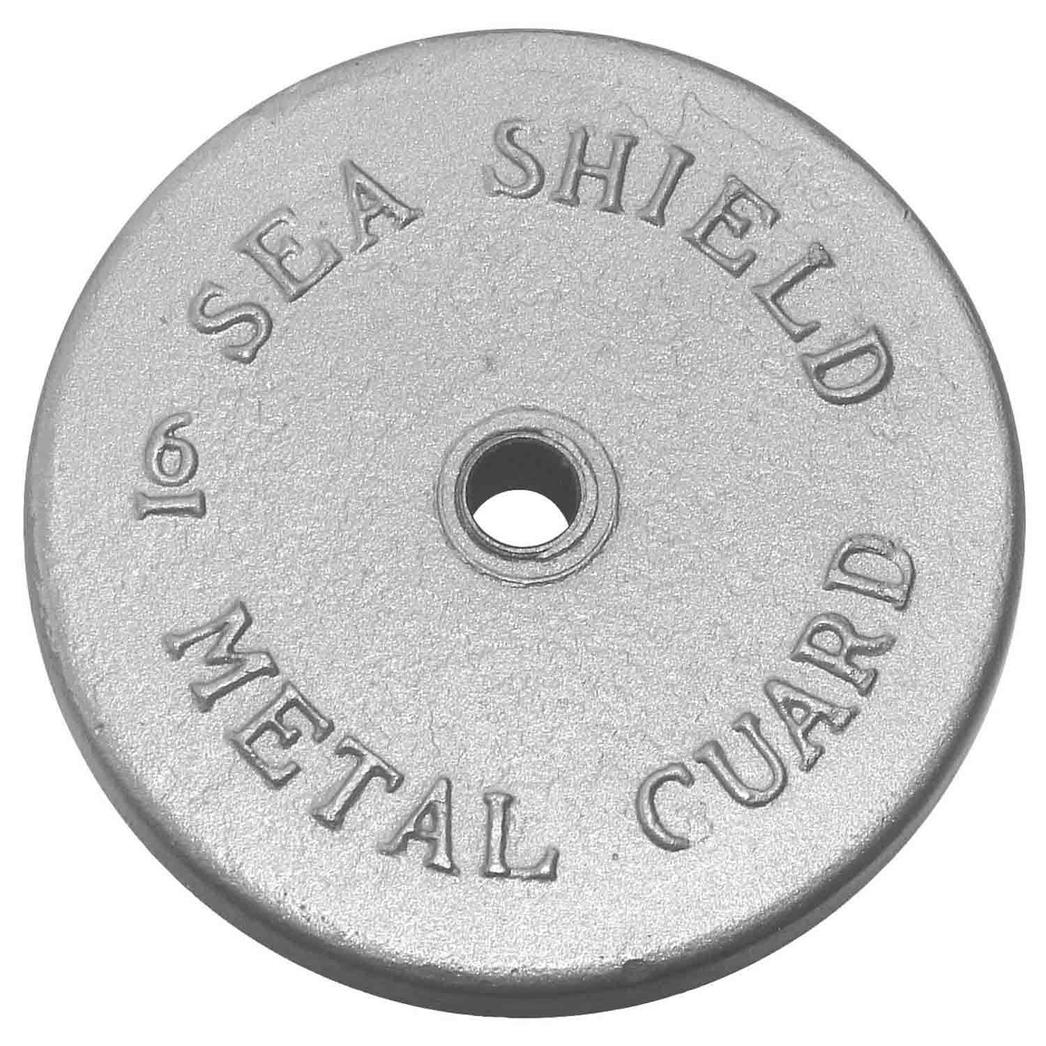 SEA SHIELD MARINE Anode Bolt-on 4" Circle, Zinc