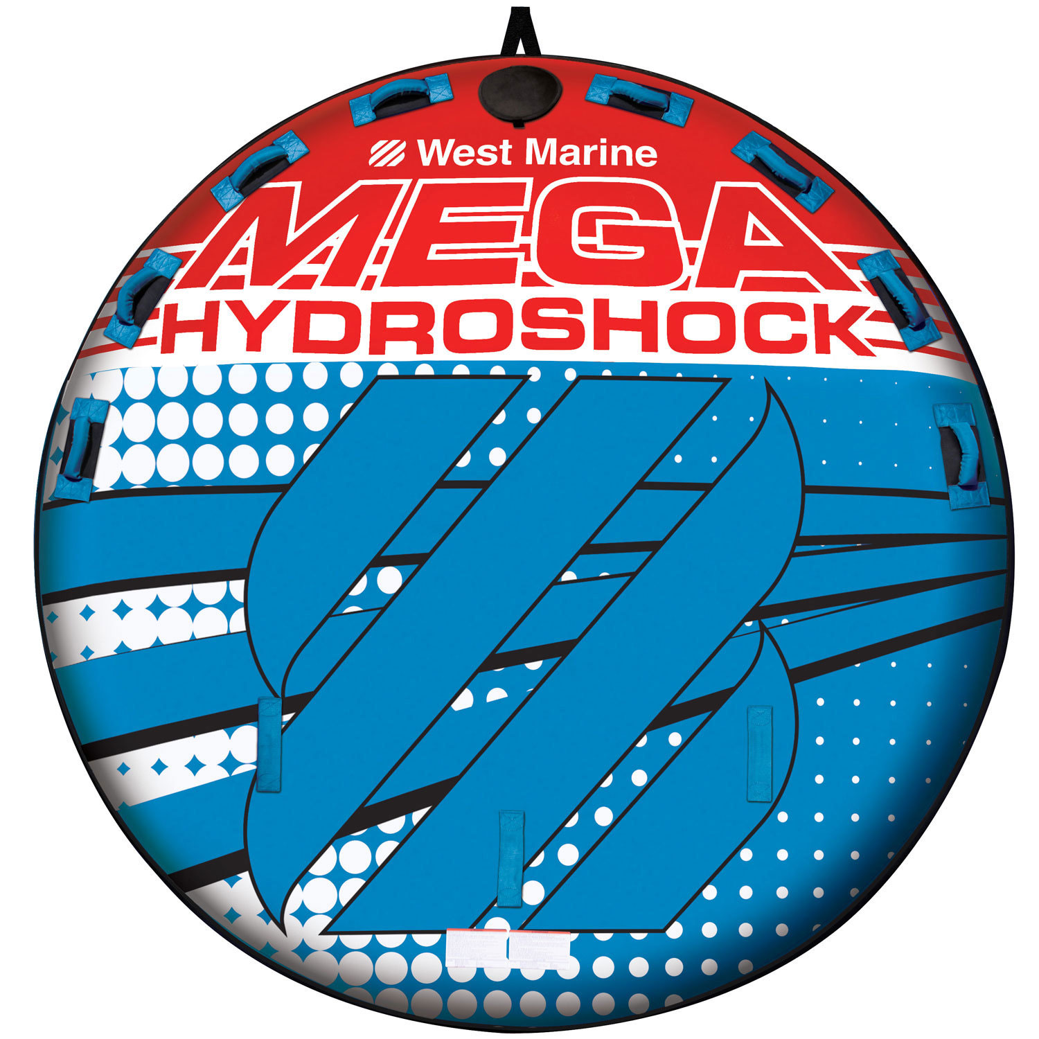 WEST MARINE Mega Hydroshock 4-Person Towable Tube