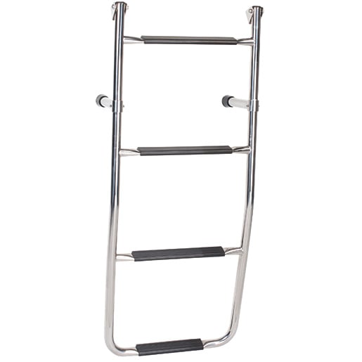 WEST MARINE 4-Step Hinged Transom Ladder