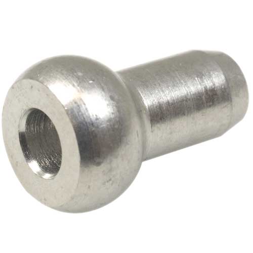 LOOS & COMPANY 7/32" Stainless Steel Single-Shank Ball Stop