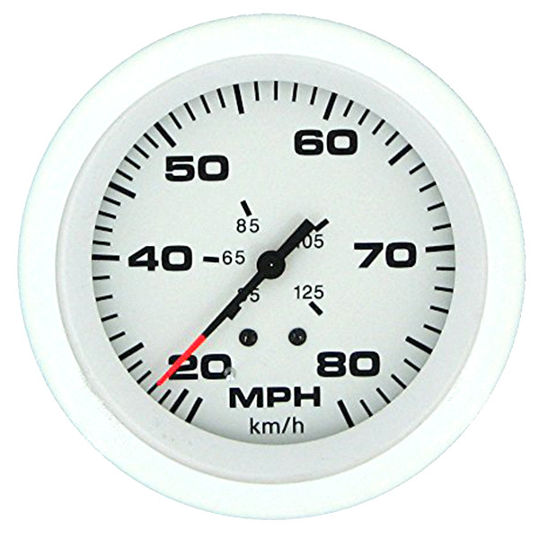 SIERRA Arctic Series Speedometer Kit, 80 mph