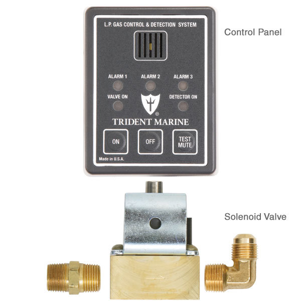TRIDENT MARINE 12V LP Gas Control & Detection System