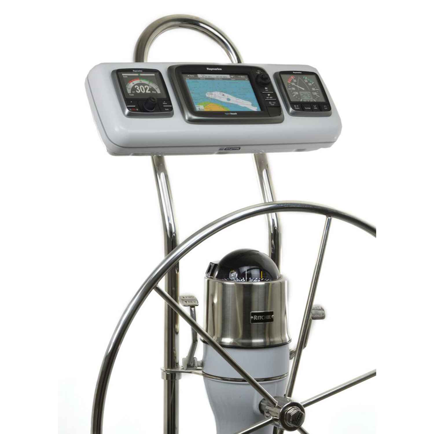 NAVPOD SystemPod Precut for Raymarine e7 and e7D and 2 Instruments, for ...